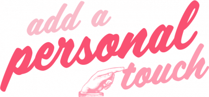 Add A Personal Touch Toolbox - Add a Personal Touch