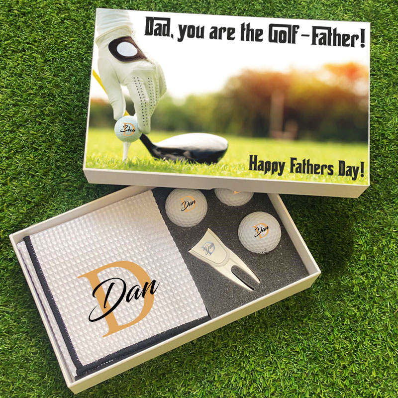 Personalised Golf Gift Set - Add a Personal Touch .co.uk