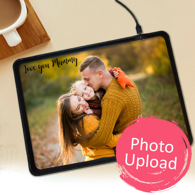 Wireless Charging Mouse Mat Photo Upload Add A Personal Touch Wireless Charging Mouse Mat Photo Upload Add A Personal Touch